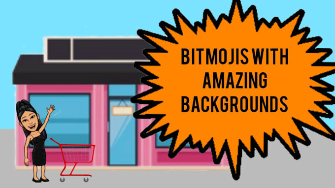 Transform your pictures into bitmoji avatars with background by Shaikh ...