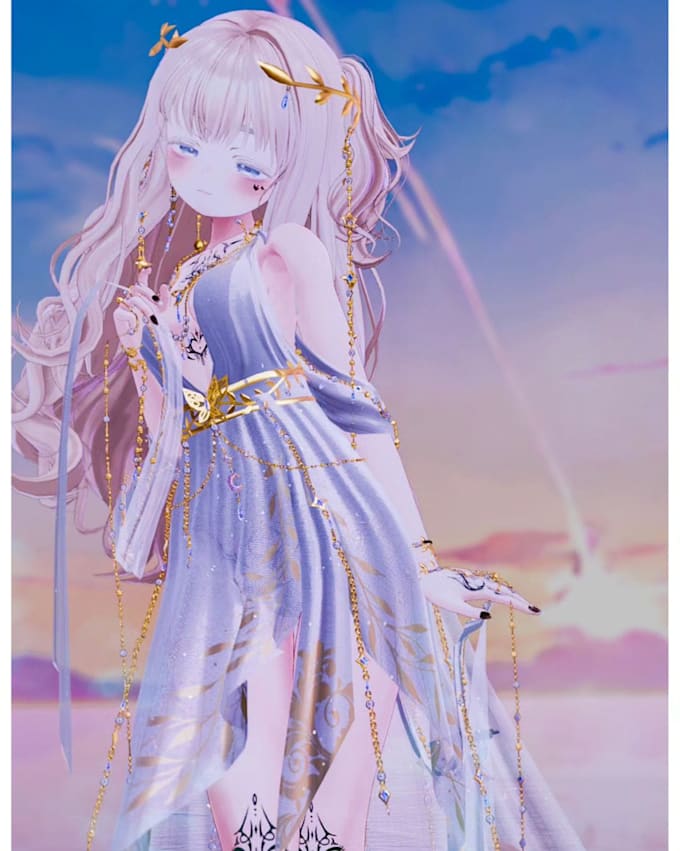 Create and rig vrchat avatar, 3d model, 3d vrchat avatar, furry avatar ...