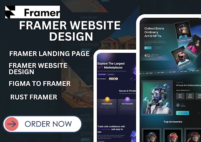 Build framer website, framer template, framer landing page by Fehm ...