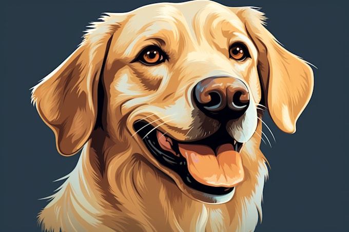 Do realistic pet portrait character and friendship portrait by ...