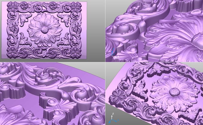 Do 3d artcam carving and engraving designs by Saad3dd | Fiverr
