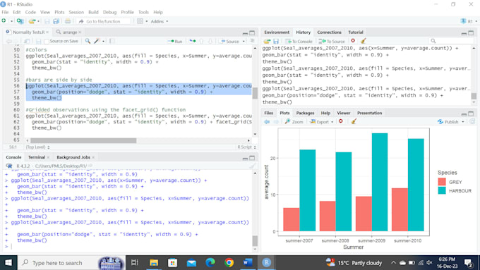 Analyze your data with r and rstudio by Abrar_writer01 | Fiverr