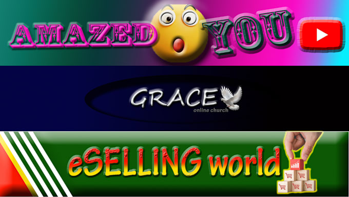 Create a perfect youtube banner for you by Sulochana_r | Fiverr