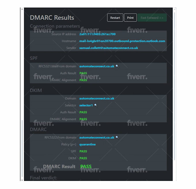 Setup or fix a, cname, dns, mx, txt, dkim, spf, dmarc record by Adnan_akram2 | Fiverr