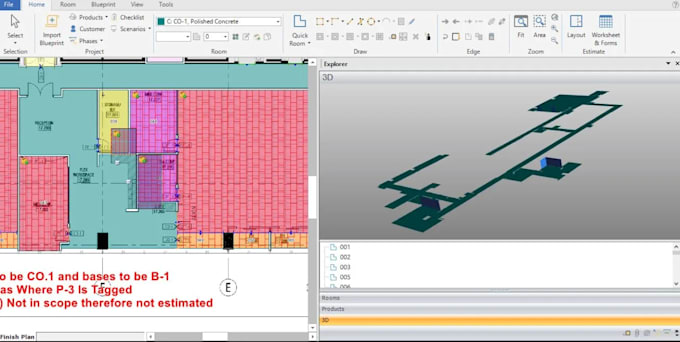 Give you flooring estimates using rfms measure by Marhamagroup | Fiverr