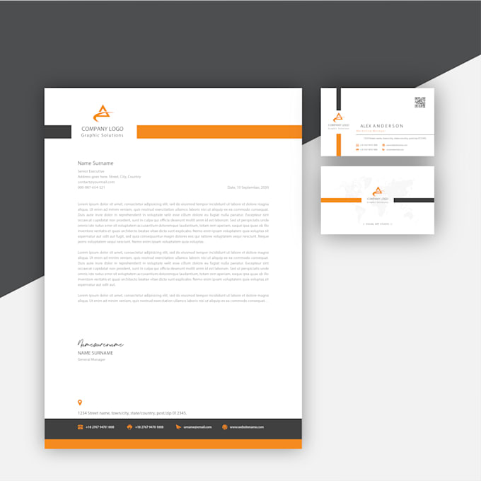 Design professional letterhead for your business by Saiful_990 | Fiverr