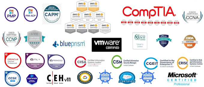 Do cisco aws comptia and microsoft certificates by Smith_sfdc | Fiverr