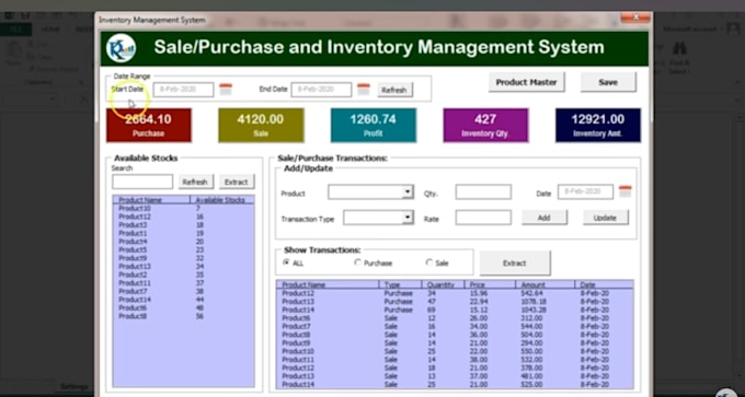 Do cheap inventory management system by vba, powerapps by Tuanbill | Fiverr