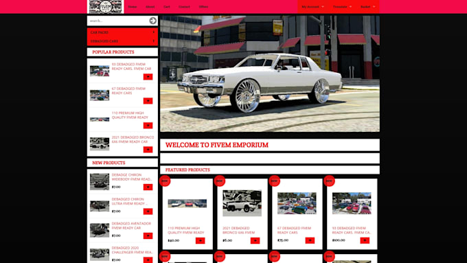 Debadged or badged fivem cars for you, fivem cars, fivem script, fivem ...