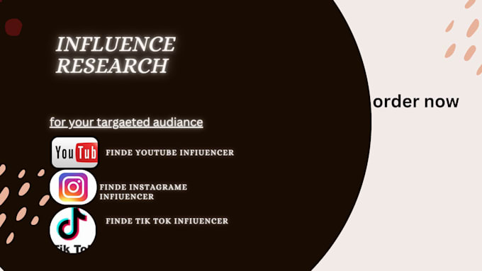 Find instagram tik tok youtube influencer resarche and marketing for ...