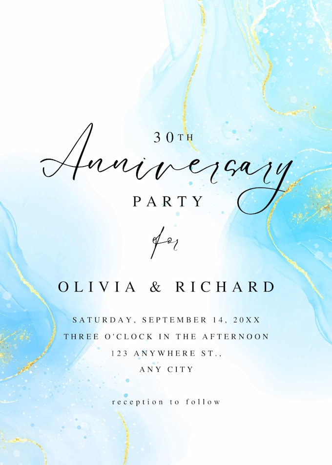 Make new invitation card designs by Manizahoor120 | Fiverr