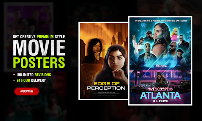 Design professional movie poster, key art for your film by Isohaibtahir ...