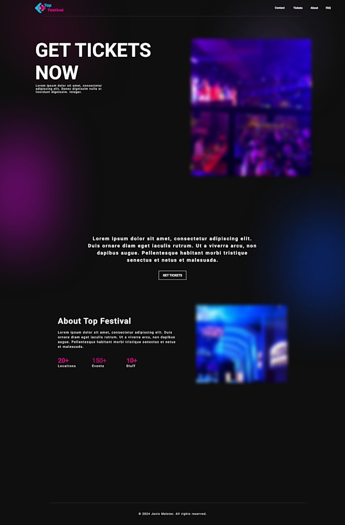 Design a professional and modern website ui ux with figma by Janis ...