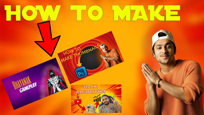 Yt logo, thumbnail and all type design by Ffdongaming | Fiverr