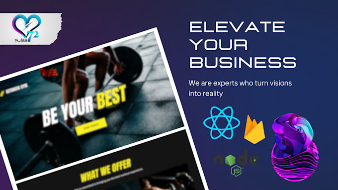 Develop a website using reactjs and nodejs by Pulse_72 | Fiverr Develop a website using reactjs and nodejs by Pulse_72 | Fiverr