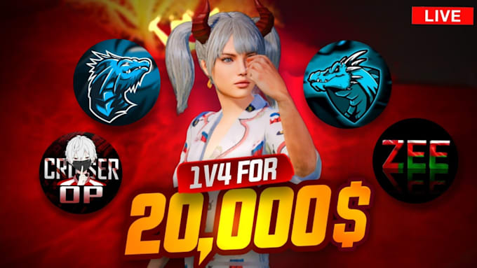 Design best gaming thumnails and pubg thumbnails by Mayankthapli645 ...