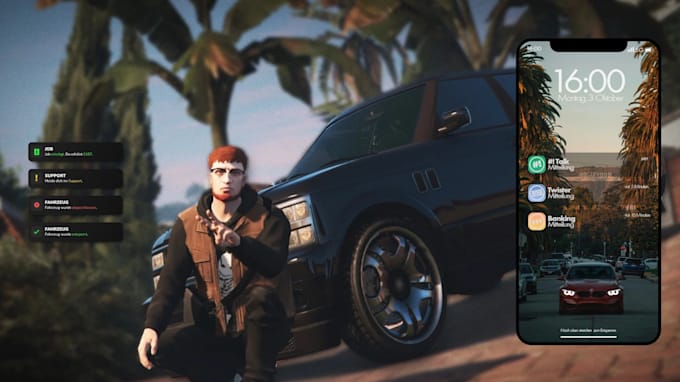 Design ui ux for fivem scripts gta v by Capagencyeu | Fiverr