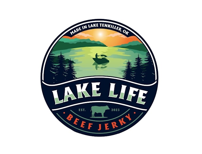 Create a wildly original adventure, lake life logo design for your ...