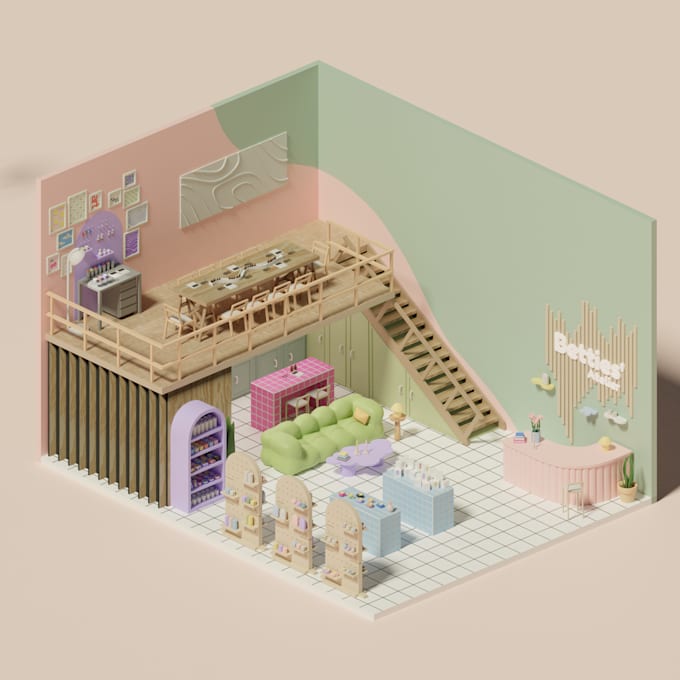 Create mid poly stylized models by Betullkisa | Fiverr