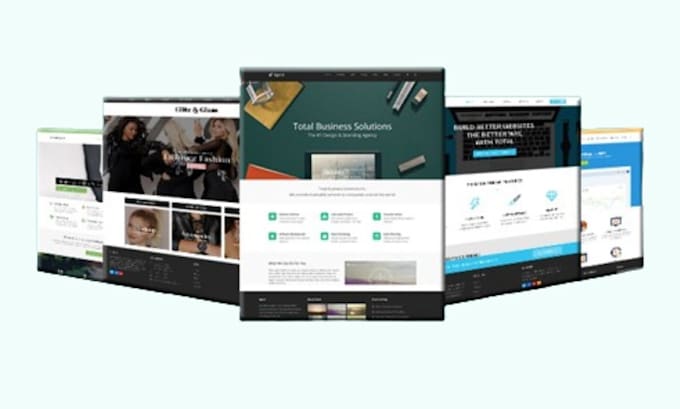 Create modern responsive landing page design by Dev_rita | Fiverr