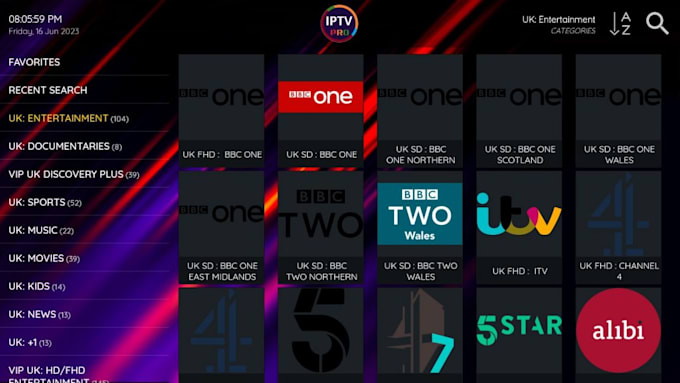 Reskin or rebrand latest android iptv app, xciptv with control panel by ...