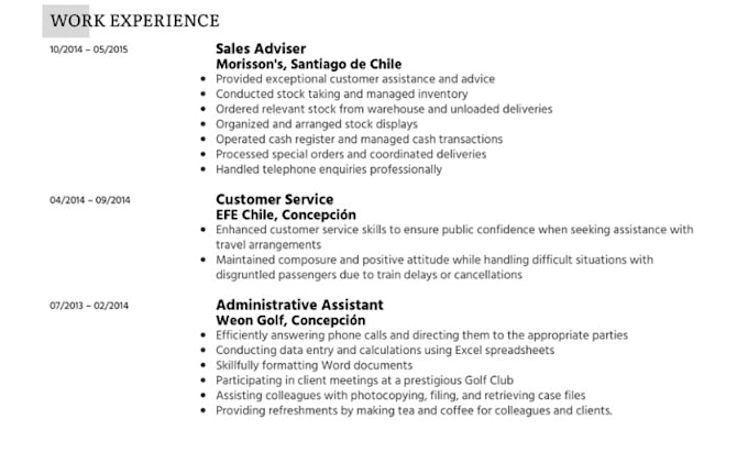 Write and upgrade your executive resume, cv, and cover letter deliver ...