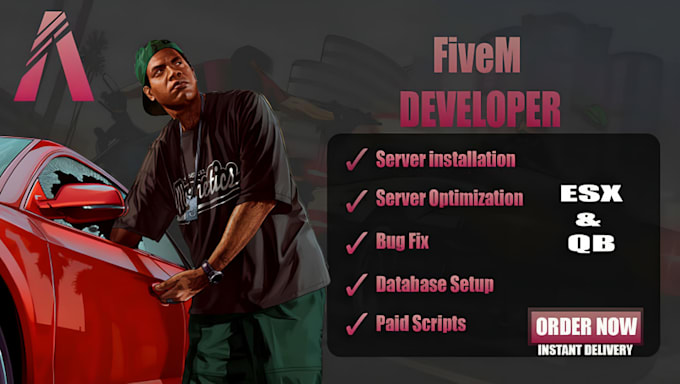 Create esx and qb core fivem server for you by Developer_0123 | Fiverr