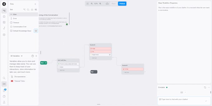 Create custom chatbots using botpress stackai voiceflow and manychat by ...