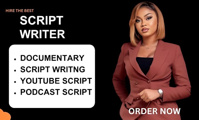 Write an engaging documentary script, youtube script or podcast script ...