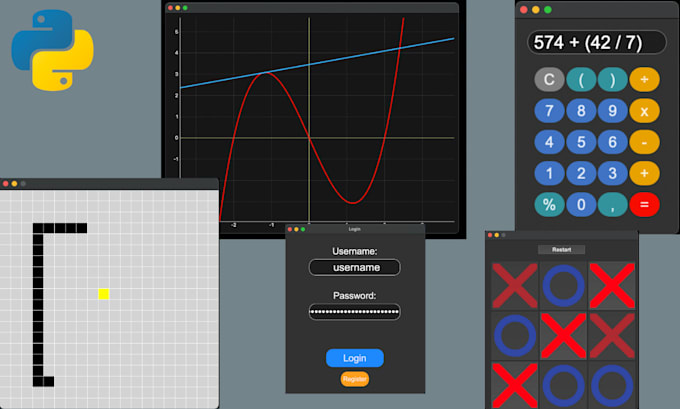 Create a desktop application with python by Atalaye | Fiverr