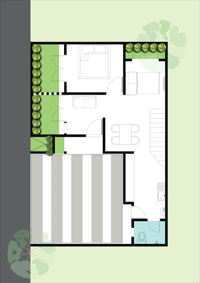Make floorplan of your house or building idea by Studio_lokanika | Fiverr