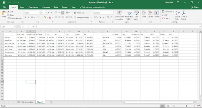 Do data entry, typing copy paste ms word, excel, ppt basic accounting tasks by Hinahanif213 | Fiverr