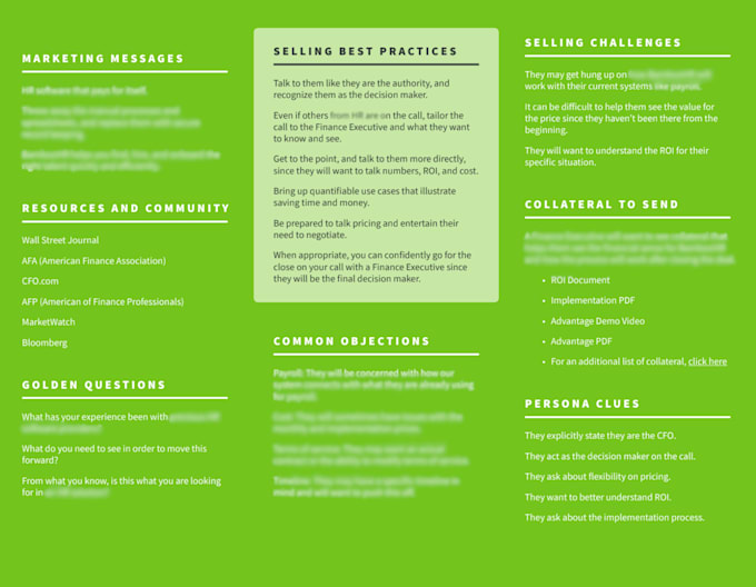 Create buyer persona cards so sales and marketing target the right ...