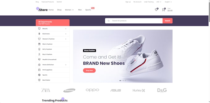Build your responsive and customize website, for website development by ...
