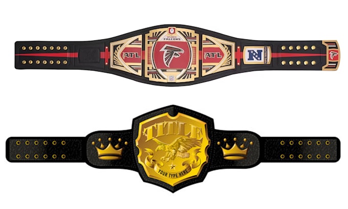 Do championship belt design with 2d production files by Manan_333 | Fiverr