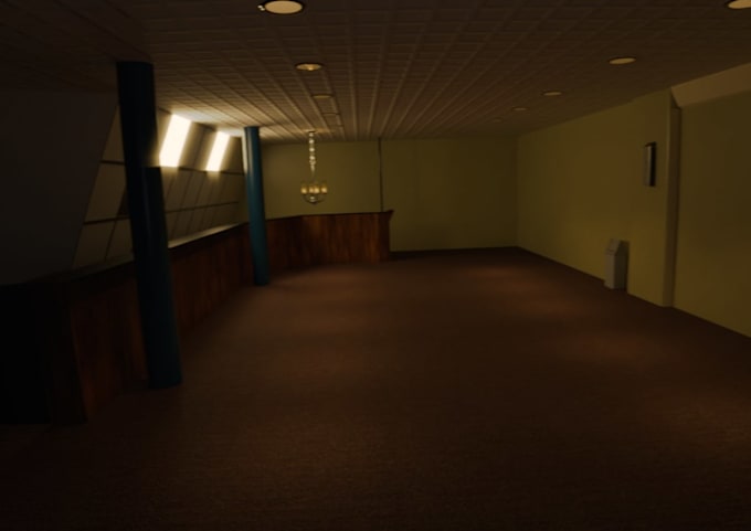 Make a 3d render of any liminal or uncanny picture you want by ...