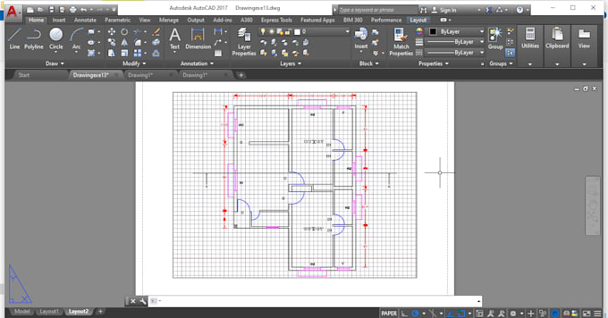 Draw 2d floor plan, house plan, elevations and any drawing related to ...