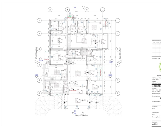 Redraw, refine and design your floor plans in 2d by Jinnie_3 | Fiverr