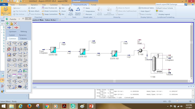 Simulation project on aspen hysys by Qadeem1993 | Fiverr