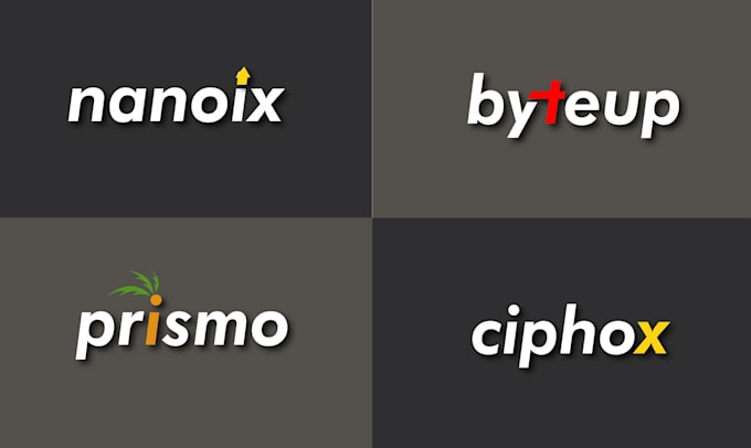 Create innovative word marks, letter mark logo by Zeeshan_ultra | Fiverr