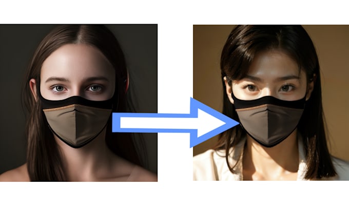 Body replacement, clothing replacement, background replacement by ...