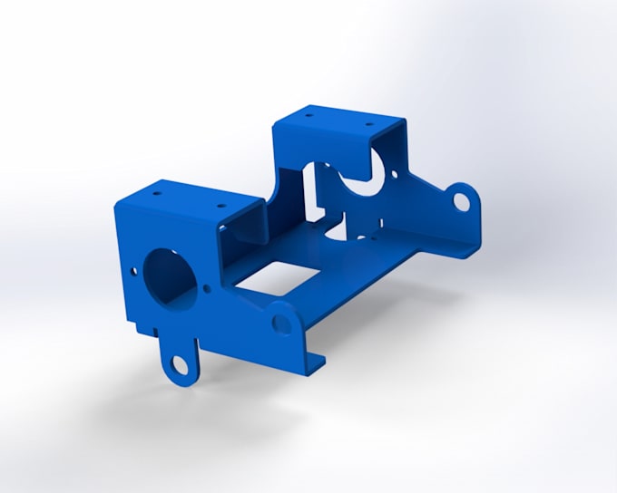 Do mechanical industrial design in 2d or 3d using autocad or solidworks