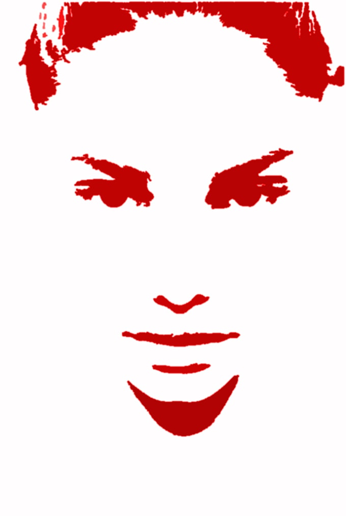 Turn your photo into stencil portrait by Enissayartwork | Fiverr