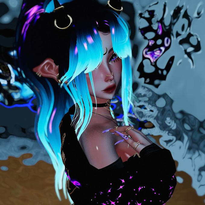 Create you a custom humanoid avatar for vrchat by Becgamer | Fiverr