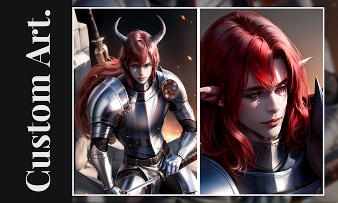 Create dnd character design, concept art, illustration with ai by ...