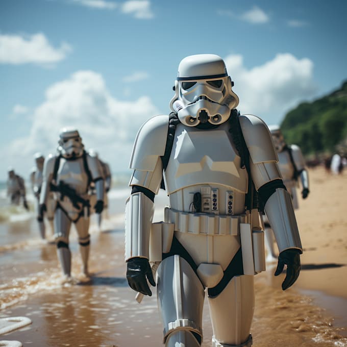 Create images of your choice, using ia and photoshop, by ...