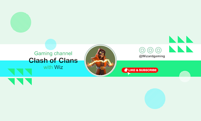 Design an unique and modern youtube banner by Bucky0178 | Fiverr