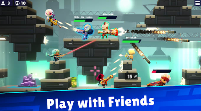 Build 2d mobile game, unity 2d game development, pc web game html game ...