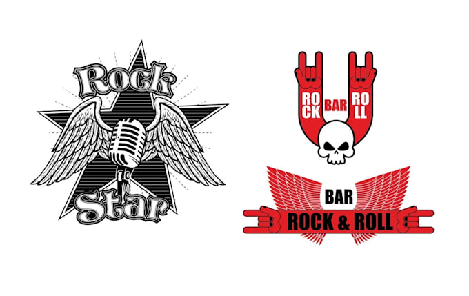 Do design a professional and beautiful rocking logo for you by Ross ...