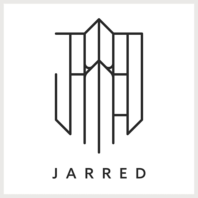 Turn your name into a geometric logo by Royalark_ | Fiverr